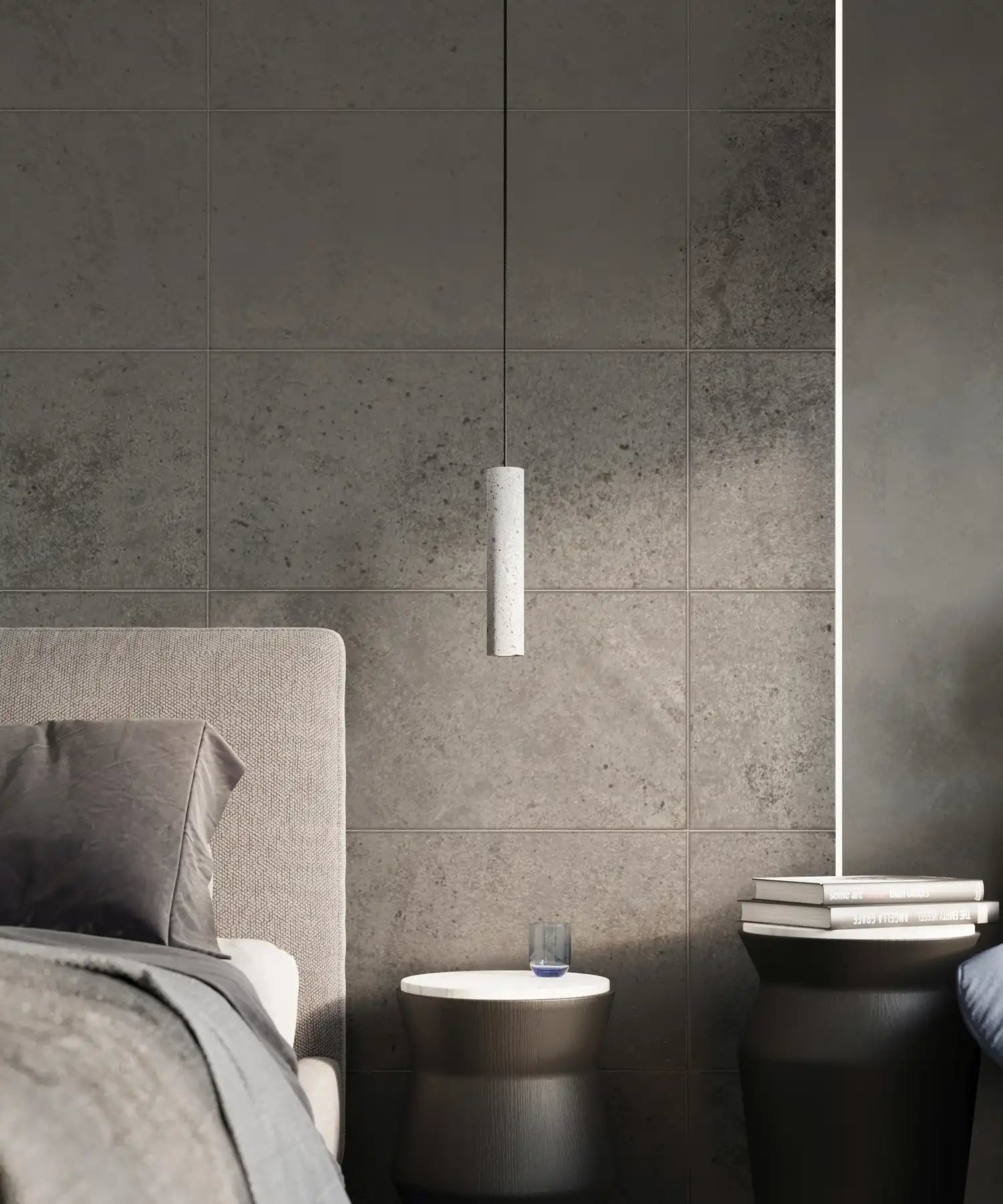 LUVO Concrete Pendant Light, ceiling hangling light, kitchen island ...