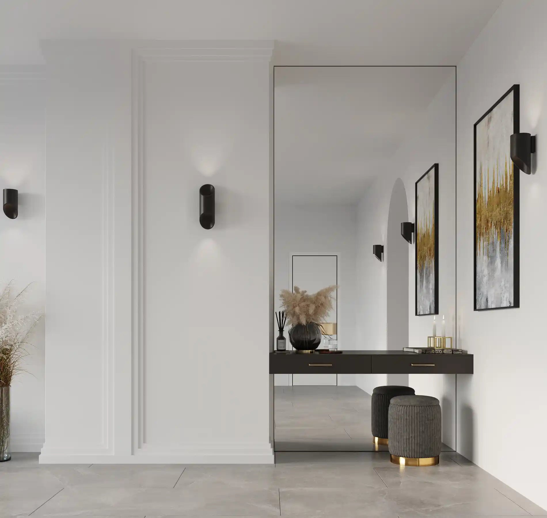 PENNE Wall Light, Wall lamps, living room wall lights, hallway lighting