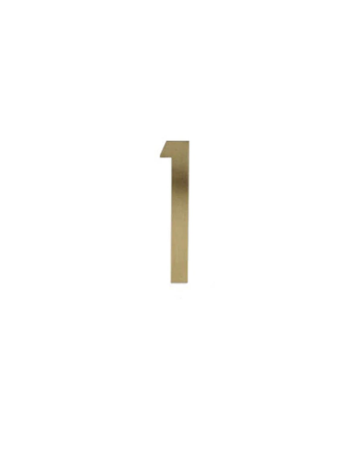 KABEL Solid Brass House Numbers - Luxury Handles