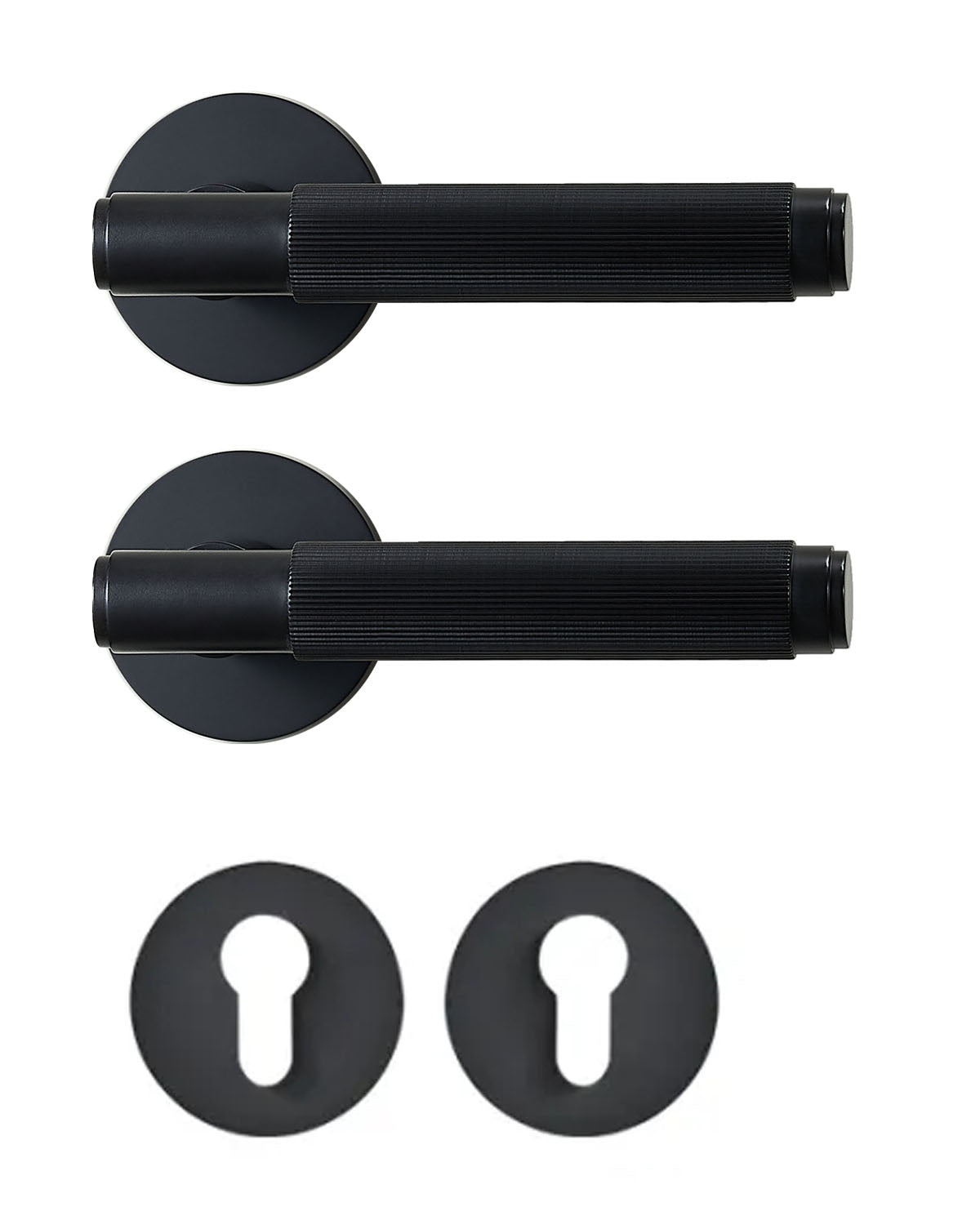 LINIA - Premium and high quality solid brass Door Lever handle Set