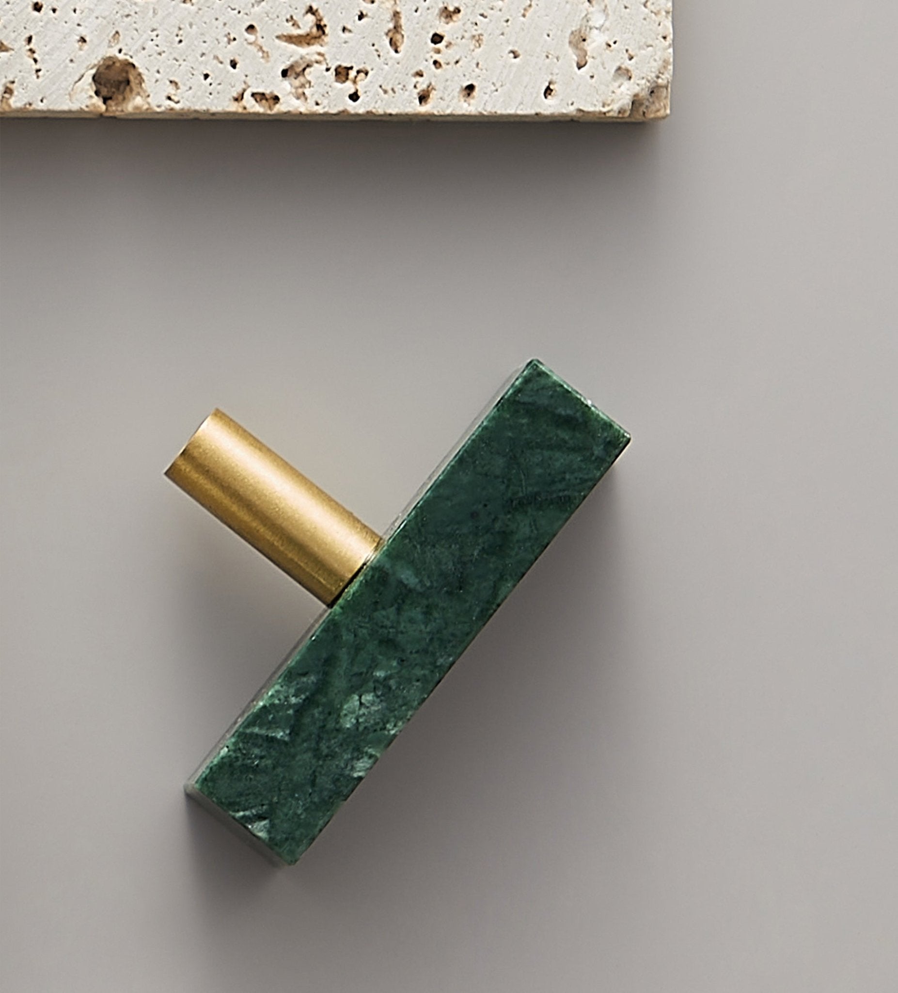 MARBLE Solid Brass T-Bar Handle, premium quality cupboard & drawer T ...