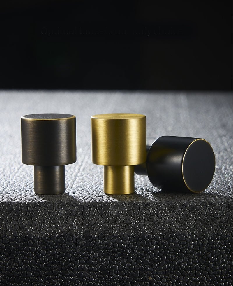 NORDIC Solid Brass Bullet Knob - Luxury Handles