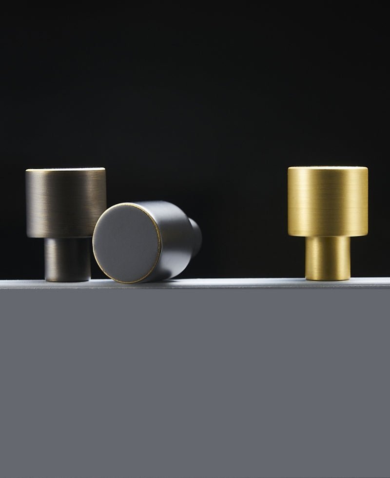 NORDIC Solid Brass Bullet Knob - Luxury Handles