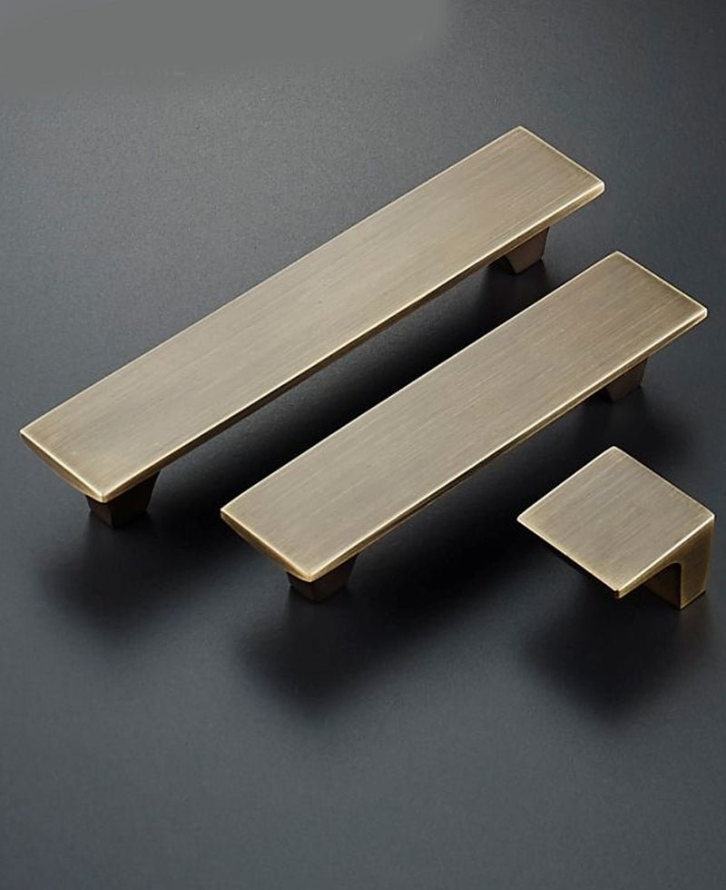 NORDIC Solid Brass Flat Wide Kitchen & Cabinet Handle, premium quality ...