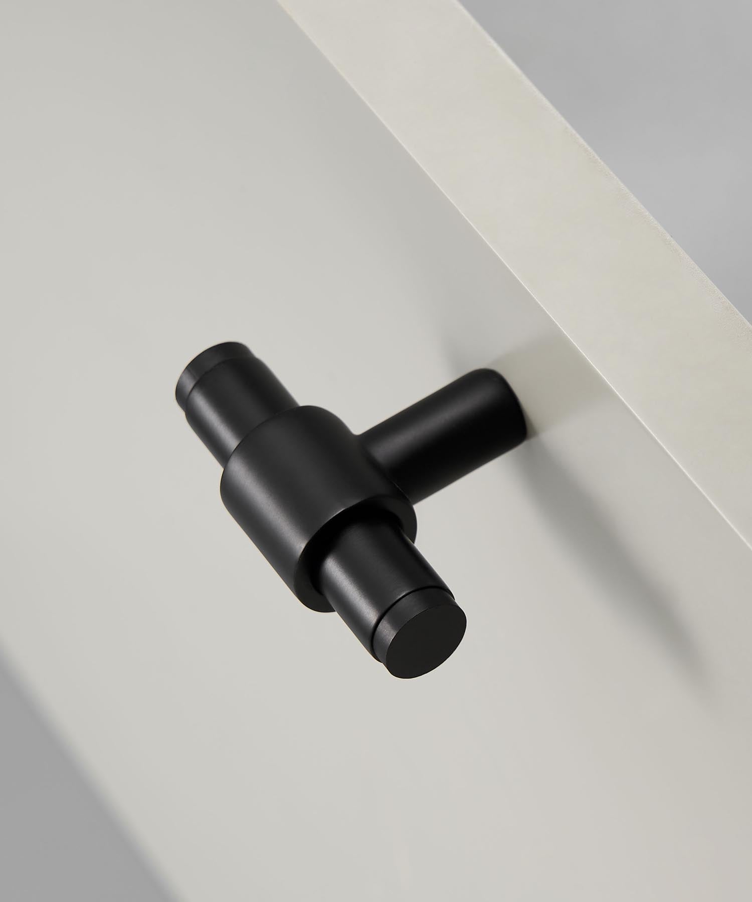 NORDIC Solid Brass Modern T-Bar Handle - Luxury Handles