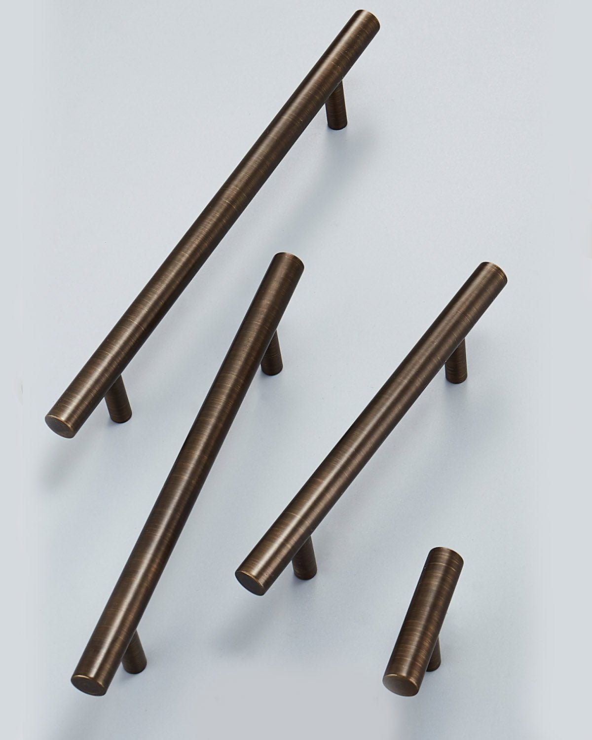 NORDIC Solid Brass Round Kitchen & Cabinet Handle - Luxury Handles